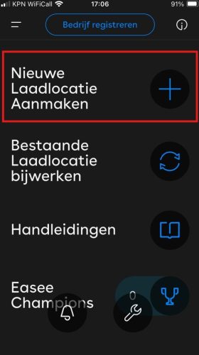 Instructies Easee - Laadnet
